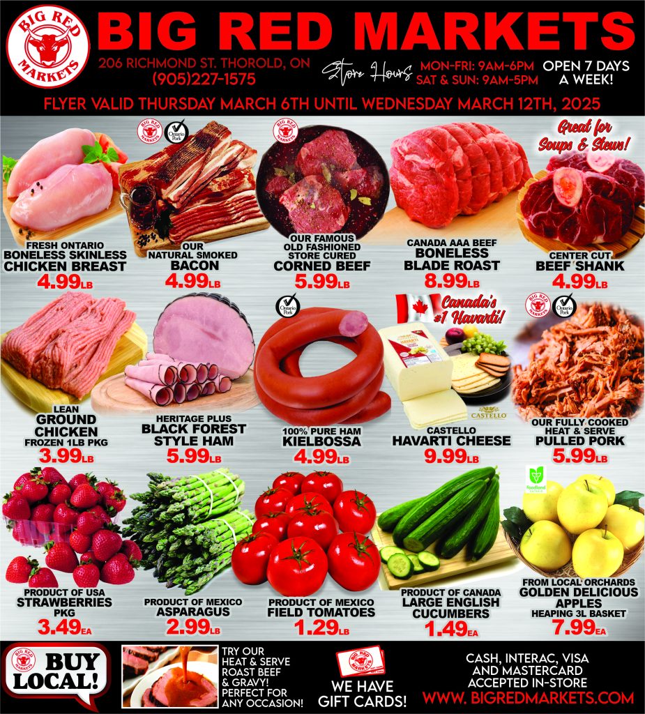 Weekly Flyer – Big Red Market