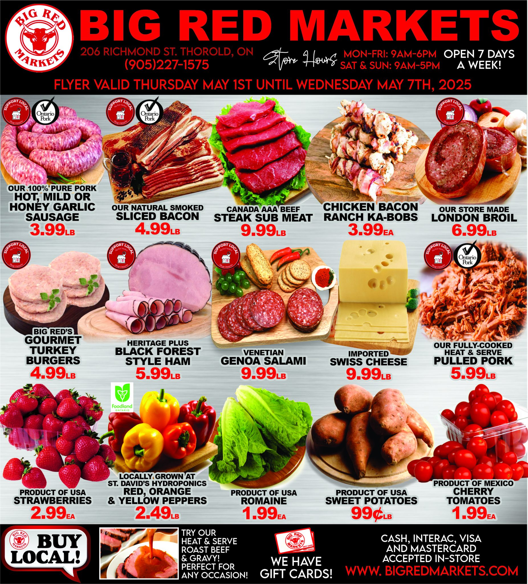 Weekly Flyer – Big Red Market