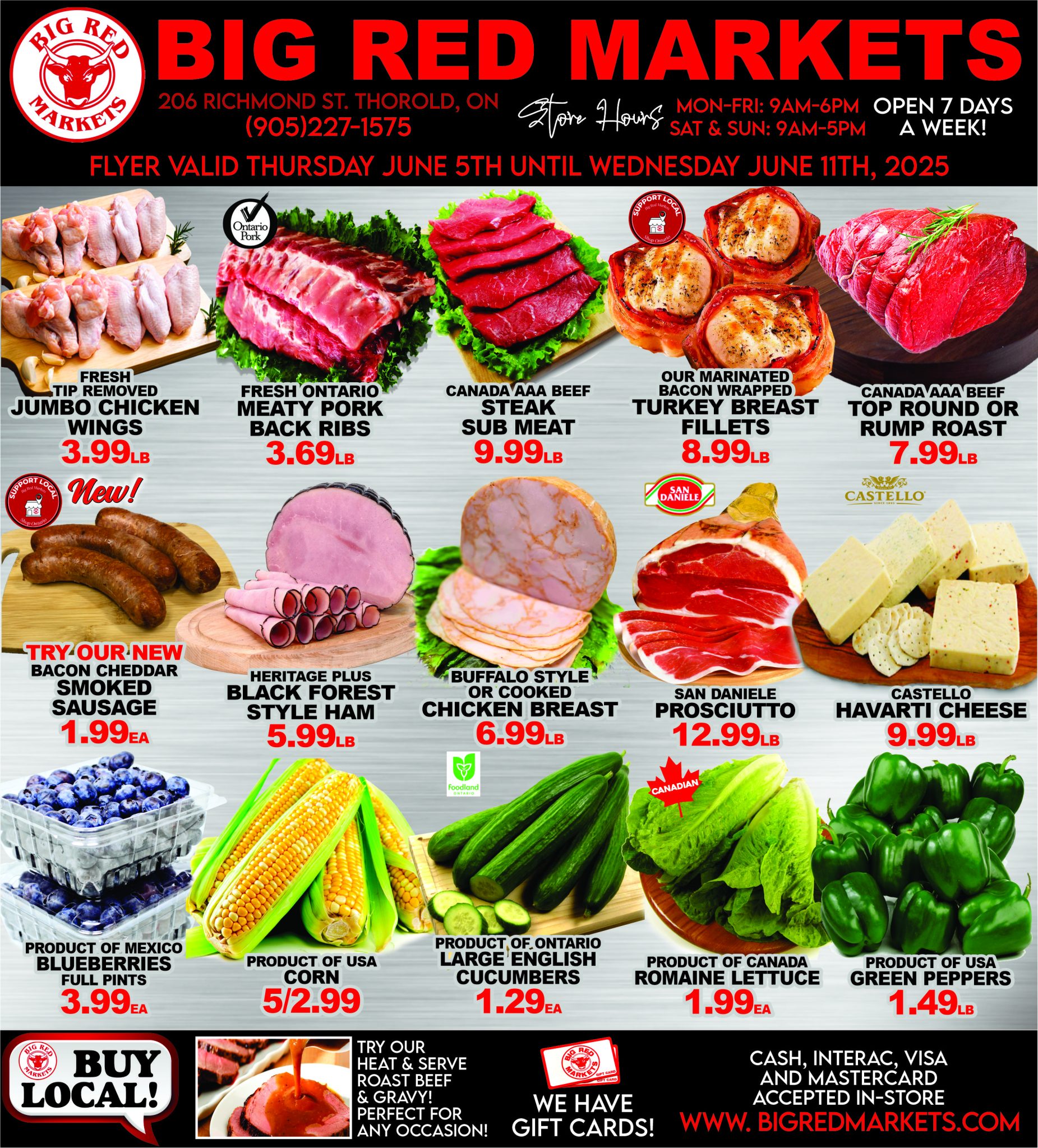 Weekly Flyer – Big Red Market