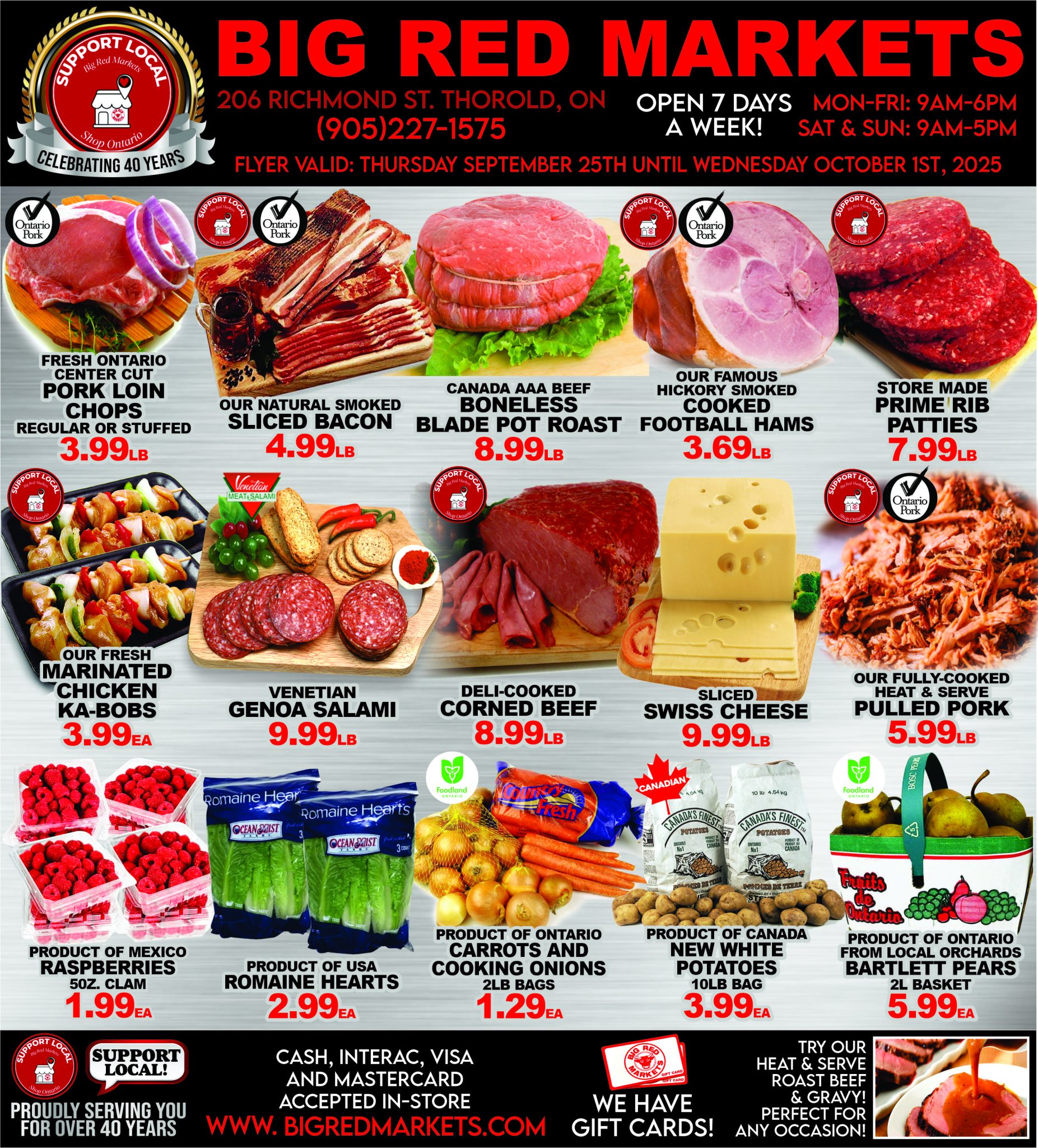 Weekly Flyer – Big Red Market