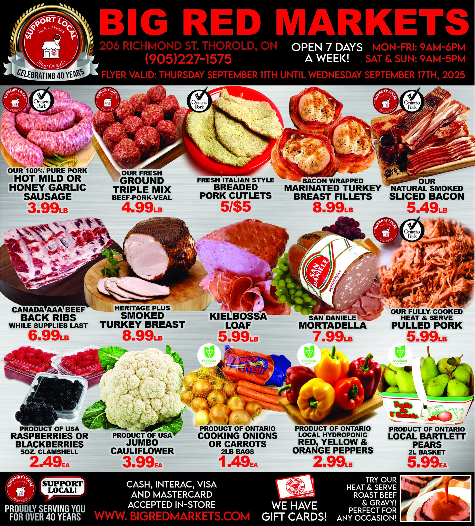 Weekly Flyer – Big Red Market